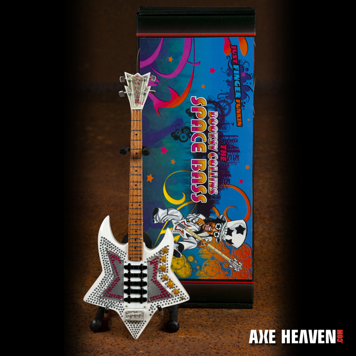 AXE HEAVEN® Exclusive Artist: Bootsy Collins – AXE HEAVEN Miniature Guitars