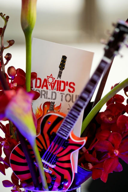 Kim Albers: Event Decor Design Using AXE HEAVEN Miniature Guitars Keeps ...
