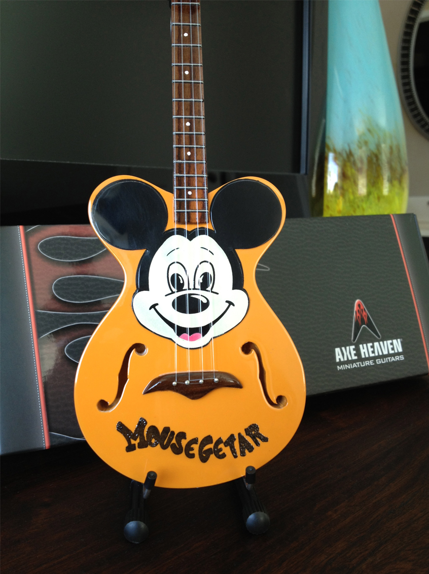 Mickey Mouse “Mousegetar” Project – Miniature Guitar Custom ...