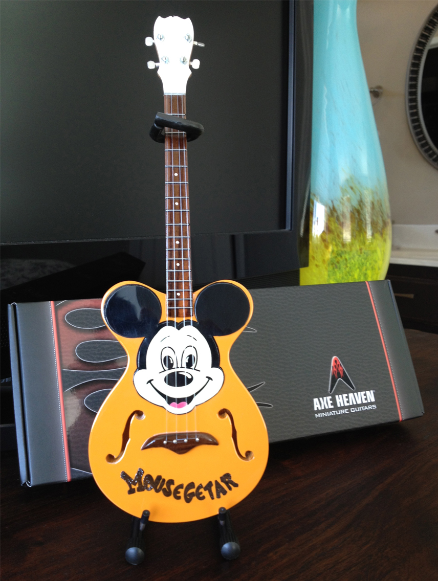 Mickey Mouse “Mousegetar” Project – Miniature Guitar Custom ...