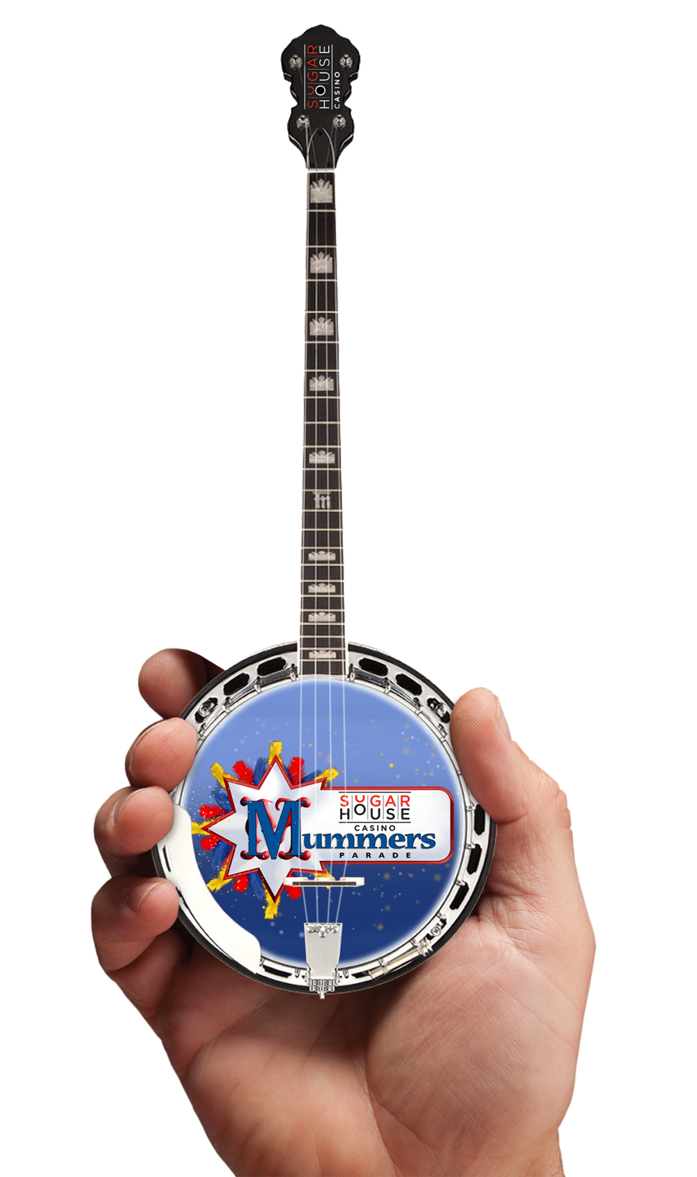 Custom Promotional Miniature Banjo for Sugar House Casino – AXE HEAVEN ...