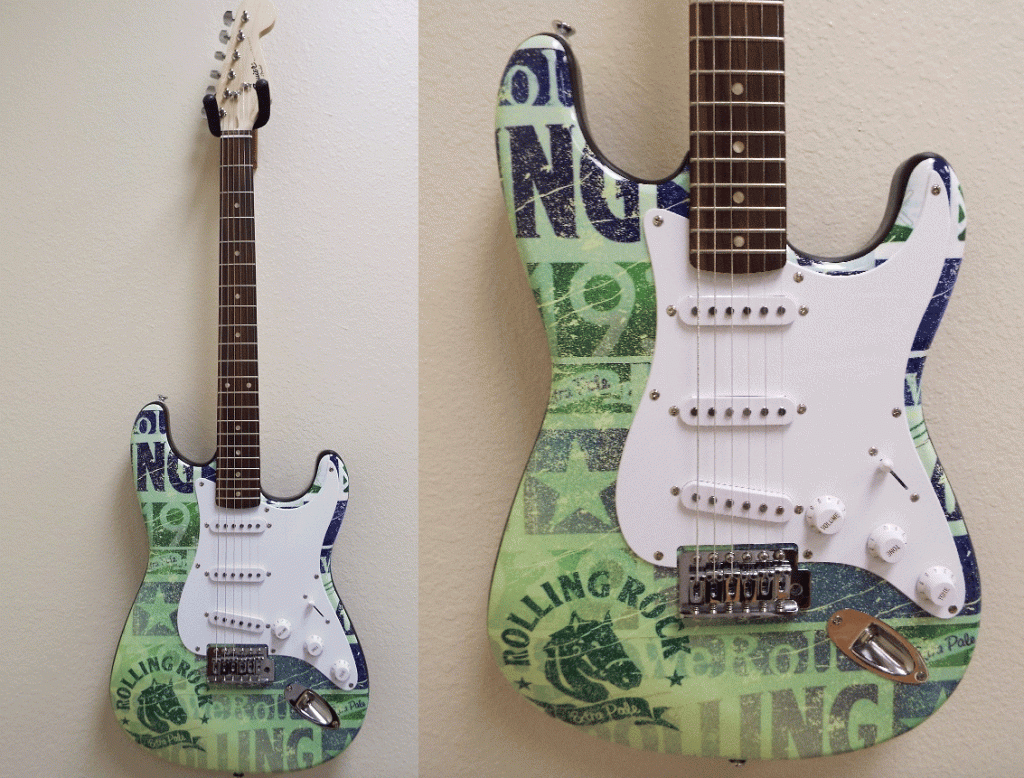 PLAYABLE ELECTRIC & ACOUSTIC PROMOTIONAL GUITARS – AXE HEAVEN Miniature ...