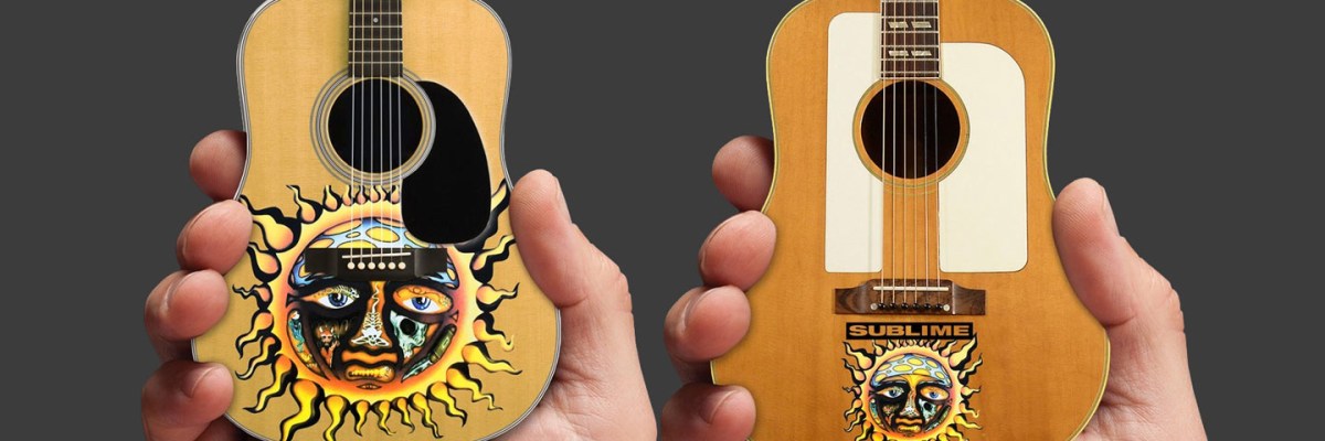 Officially Licensed Sublime and Bradley Nowell Acoustic Mini Guitars ...