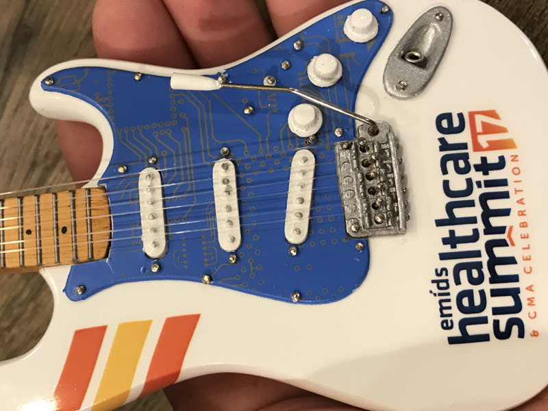 Full Color Graphics Available for Custom Promotional Mini Guitars by ...