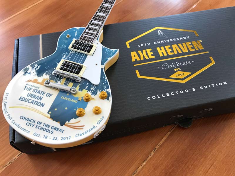 Full Color Graphics Available for Custom Promotional Mini Guitars by ...