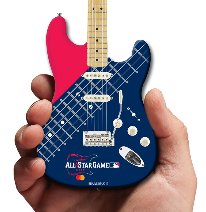 Major League Baseball Rocks with Promotional Mini Guitars by AXE HEAVEN ...