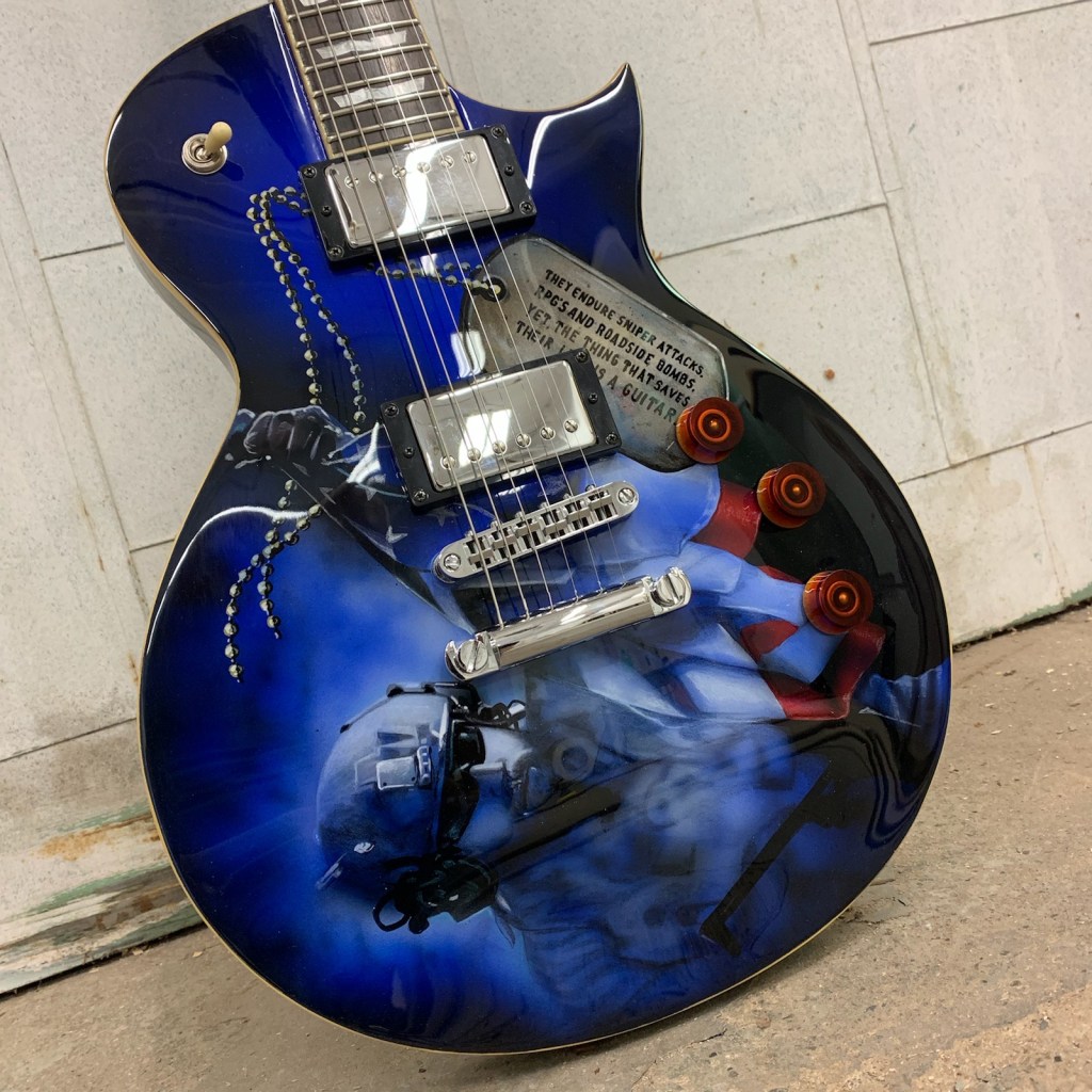 CUSTOM PAINTED GUITARS – AXE HEAVEN Miniature Guitars