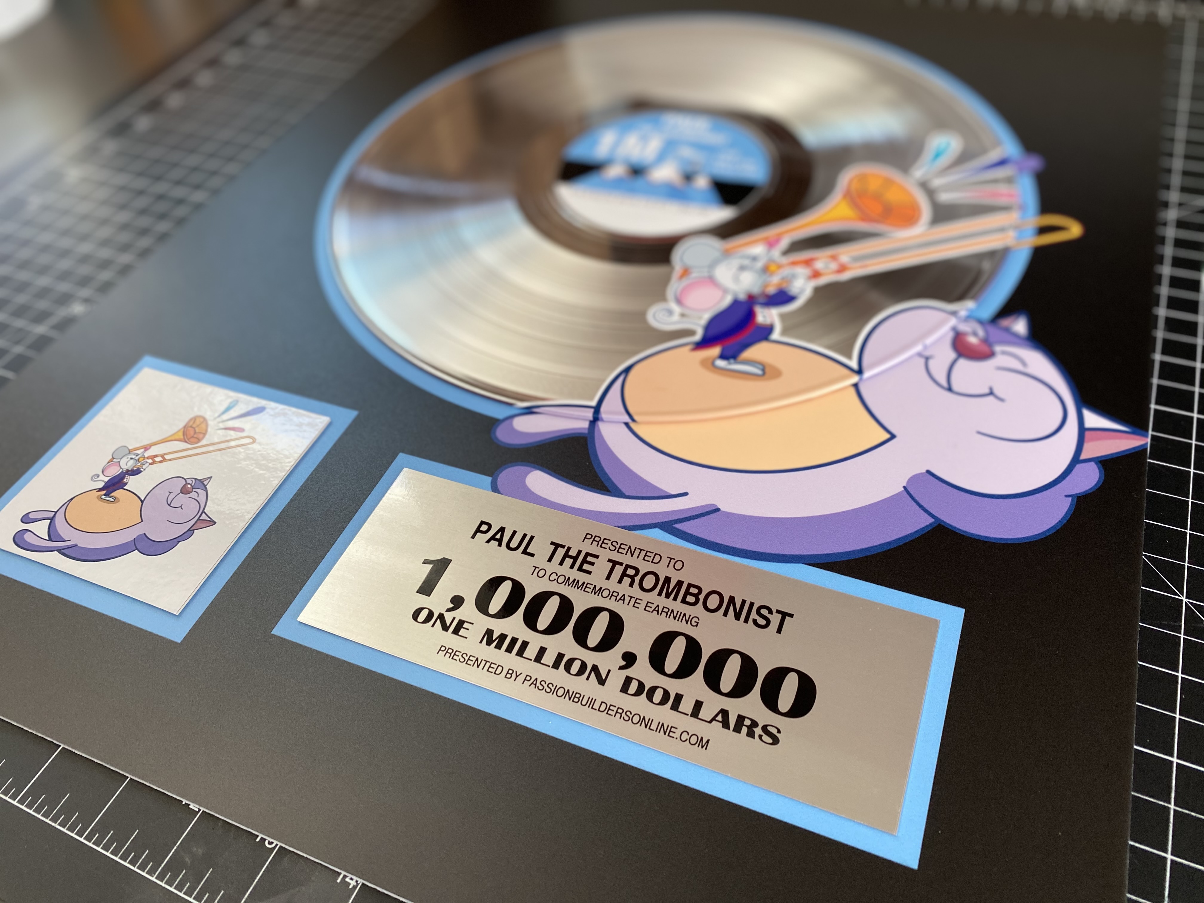 PERSONALIZED GOLD & PLATINUM RECORD AWARDS FOR MUSICIANS AND MUSIC ...