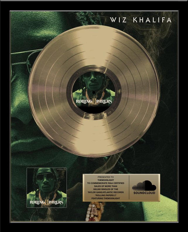 PERSONALIZED GOLD & PLATINUM RECORD AWARDS FOR MUSICIANS AND MUSIC ...