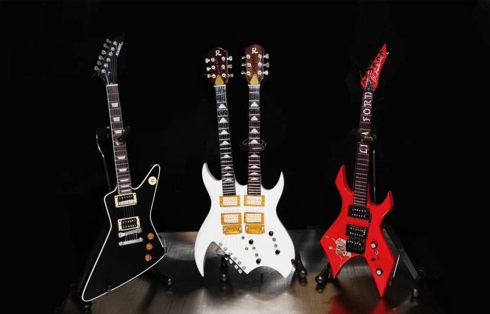 Lita Ford Offers Limited Edition Signed Mini Guitars by AXE HEAVEN ...