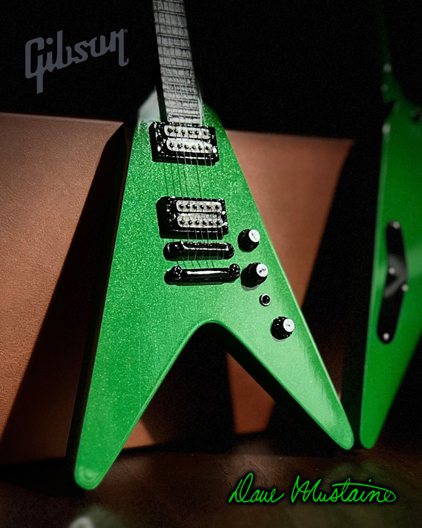 Official Dave Mustaine Mini Guitar Collection… and Replicas Are Good ...